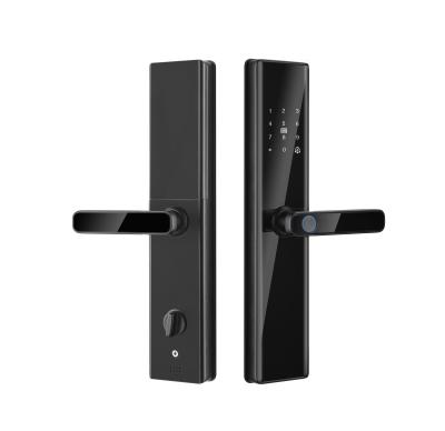 China Qleung S819-2 Smart Door Lock with 6 Unlock Ways 8 Languages and 38-100mm Door Thickness for sale
