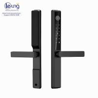 China Qleung S960 Waterproof Smart Door Lock with 2 Years Warranty 4 AA Alkaline Battery and 30-60mm Door Thickness for sale