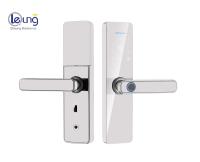 China Silver S811 Tuya Smart Door Lock with Fingerprint Unlock and Remote Control for Secure Access for sale