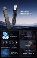 China Qleung S940max Fully Automatic Lock with 3D Face Recognition and Palm Vein Unlock Tuya Smart Home Door Lock for sale
