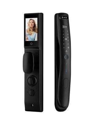 China S931MAX 3D Face Recognition Tuya Active Video Calling Smart Door Lock with 6068-24*240mm Mortise for sale