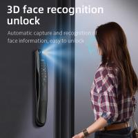 China S931MAX 3D Face Recognition Tuya Active Video Calling Smart Door Lock with 6068-24*240mm Mortise for sale
