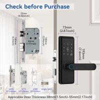 China New Lock Model S850 Tuya Door Lock Smart Home Door Lock Support Multiple Languages for sale