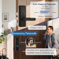 China New Lock Model S850 Tuya Door Lock Smart Home Door Lock Support Multiple Languages for sale