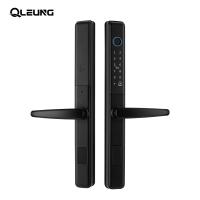 China Qleung S609 Silm Lock Waterproof Smart Home Door Lock Tuya door lock for sale