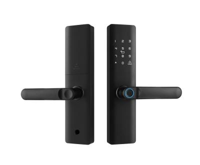 China A11 Smart Fingerprint Room Door Lock | 6-in-1 Keyless Entry with WiFi App Control | Indoor Wooden Door Lock for sale