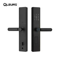 China Qleung A19 Smart Door Lock with 6-in-1 Multi Unlock Ways, 0.5s Fast Semiconductor Fingerprint Sensor and Built-in Electronic Doorbell for sale