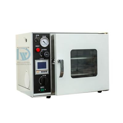 China Industrial Vertical Vacuum Drying Oven with Pump 200C 133Pa Lab Apparatus for sale