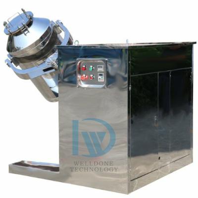 China 3D Powder Mixer Three Dimensional Swing Mixer 10L 100L High Efficient Electric Food Blender for sale