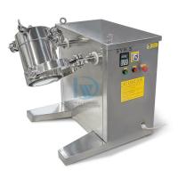 China Three Dimensional Powder Granules Mixer 10.6r/min 100L 3D Rotating Drum Blender for sale