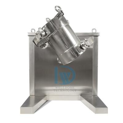 China SYH 3D Powder Mixer 100L Granules Blender Revolving Drum Mixer 0.75kw for sale
