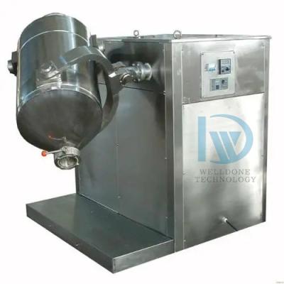 China 3D Stainless Steel Dry Powder Mixer 220V 60Hz Multi-Directional Mixing Equipment for sale