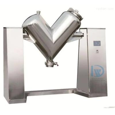 China V Blender Dry Powder Mixer 6-12rpm Stainless Steel V Type Mixer for Food Chemical Pharma for sale