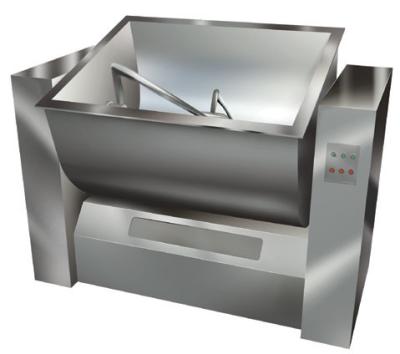 China Stainless Steel Ribbon Powder Mixer Machine CH Trough Shaped Mixer 150L to 3000L for sale