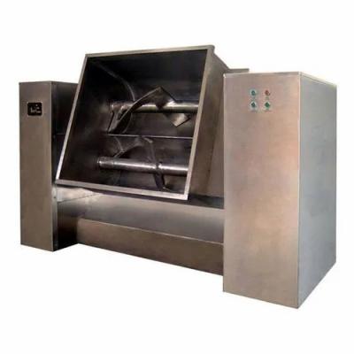 China CH Series Groove Type Ribbon Powder Mixer 150L 3kW Stainless Steel Trough Blender for Wet Dry Liquid for sale
