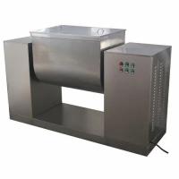 China Horizontal Double Trough Ribbon Mixer 100L Batch Stainless Steel Powder Mixing Machine for sale