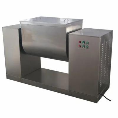 China Horizontal Double Trough Ribbon Mixer 100L Batch Stainless Steel Powder Mixing Machine for sale