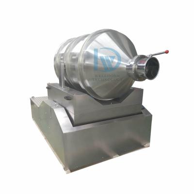 China Industrial 2D Tumbler Mixer Machine 100L to 15000L Dry Food Powder Blender Mixer for sale