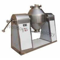 China Double Cone Mixer 100L Dry Powder Blender for Detergent Food Coffee Spice Cocoa Mixing Machine for sale