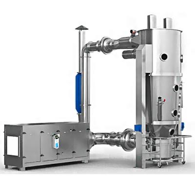 China FL Series Fluid Bed Granulating Machine for Coffee Granule 0.8-8mm for sale