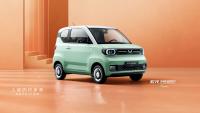 China Wuling Mini Hongguang Macaron 100km Low Speed 4 Wheel Four Seats Electric Cars Adults Vehicles Ev Car E Car Electric for sale