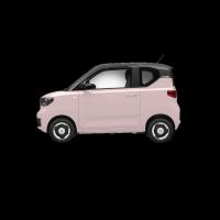 China 100% Electric Battery Electric Vehicle Auto Wuling Mini Ev 2023 3 Door 4 Seater Pink for sale