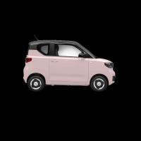 China 100% Electric Battery Electric Vehicle Auto Wuling Mini Ev 2023 3 Door 4 Seater Pink for sale