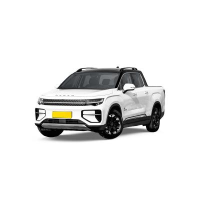 China Electric Pickup Truck Camper EV with Geely Radar RD6 and Hard Top New Energy Vehicles for sale