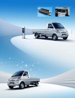 China 4980x1595x2415mm Electric Pickup Truck for Single Row Double Row Manned Carry Needs for sale