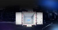 China Geely Made 2 Doors 2 Seats Pure Electric Van Truck Light Truck Electric Cargo Trucks for sale
