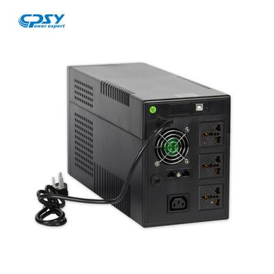 China 2000W 1200W Line interactive ups for home computer ups WITH 24V 9AH Internal Battery for sale