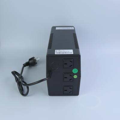 China 400va 240w Mini Offline UPS with Optional LED / LCD display for Backup for sale