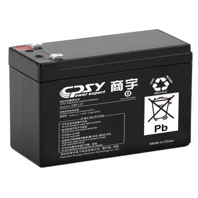 China Solar VRLA Battery 12v 7ah Rechargeable Storage ISO9001 Certification for sale