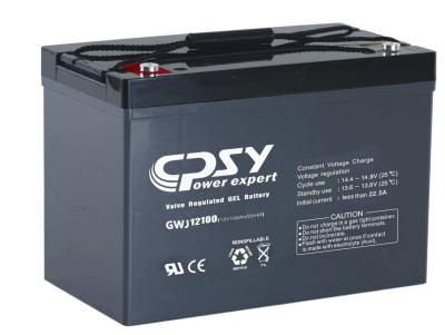 China Lead Acid VRLA Battery AGM Battery 12V/100Ah Solar Energy System for sale