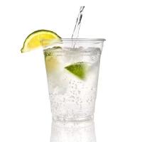 China Cold Drink Eco Friendly Biodegradable Compostable Clear PET Disposable PLA Cups Plastic for sale
