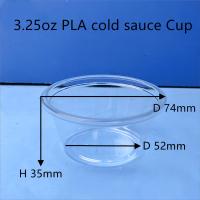 China Cold Drink Eco Friendly Biodegradable Compostable Clear PET Disposable PLA Cups Plastic for sale