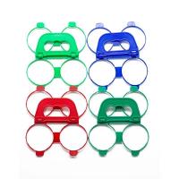 China 4-pack and 6-pack Plastic Handle for Beverage Beer Cans in Red Yellow Black Blue Green for sale