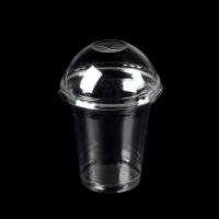 China Eco-friendly PET Plastic Flat Lids Cover for Cold Drink Cup Sample Provided Freely for sale
