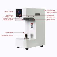 China Max Speed 20pcs/min Automatic Can Sealer for Intelligent Small Portable Plastic Canning for sale
