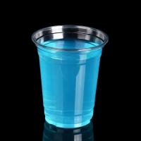 China Compostable 12oz Plastic Cup for Cold Beverages and Milk Tea Biodegradable for sale