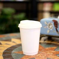 China Personalized Disposable Takeaway Paper Coffee Cups With Lids 16 Oz Custom Order Now for sale