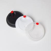 China 62mm/78mm/90mm/115mm Coffee Lid for White/Black PP Plastic Sipper Lids Cover of Coffee Cup for sale