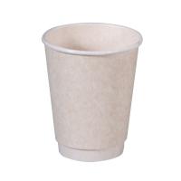 China 100% Biodegradable Disposable 8OZ Sugarcane Bagasse Pulp Paper Cup Custom Logo for sale
