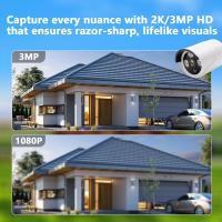 China 3MP Wireless Security Camera System 6 Wi-Fi Bullet Cams 10CH NVR 15m IR Night Vision IP66 H.265 for sale