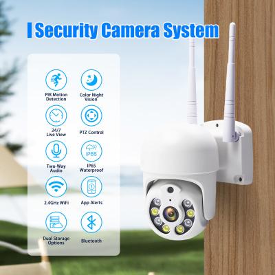 China 3MP Wireless Security Camera 360 Pan Tilt Dome with Human Detection Auto Tracking 2 Way Audio Color Night Vision for sale