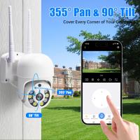 China 3MP Wireless Security Camera 360 Pan Tilt Dome with Human Detection Auto Tracking 2 Way Audio Color Night Vision for sale