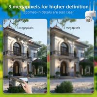 China 3MP Wireless Security Camera 360 Pan Tilt Dome with Human Detection Auto Tracking 2 Way Audio Color Night Vision for sale
