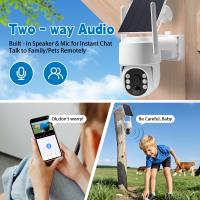 China 4CH 3MP PTZ Security Camera System 10CH WiFi NVR Kit 4 Outdoor IP65 Cameras 30m Night Vision Two-Way Audio Plug-and-Play Support 6TB HDD for sale