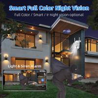 China Dual-Lens 3MP+3MP PTZ Security Camera System 4 Cam 16CH NVR 360° View Color Night Vision Two-Way Audio 6TB Storage for sale