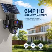 China Solar Powered Wireless Outdoor Security Camera, 14 PCS LED Fill Lights, PIR Human Motion Detection, WiFi Connection, IP66 Weatherproof Two-Way Audio Surveillance Camera for Yard Garage Home Monitoring for sale